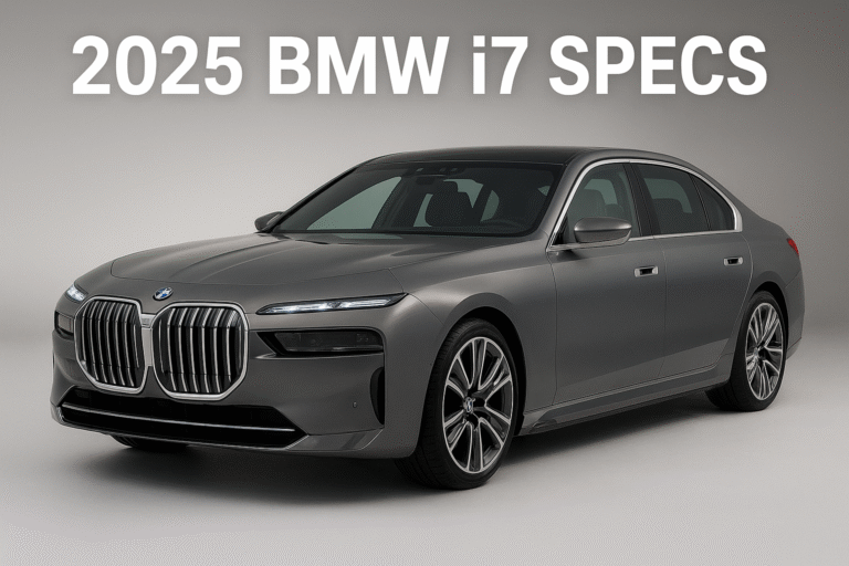 7 Stunning the 2025 BMW i7 Specs That Redefine Luxury